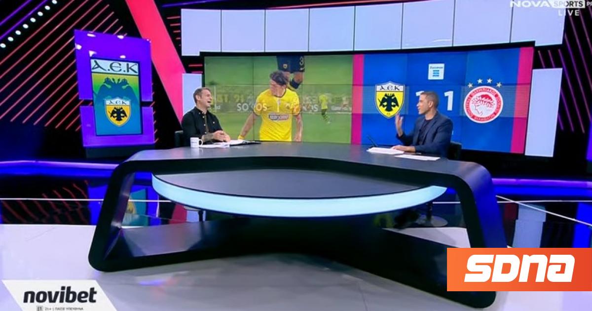 Νικολαΐδης: «Διαβασμένος ο Ολυμπιακός - Ήταν πέναλτι στον Ελίασον, μπορούσε να πάρει το ματς ο ...